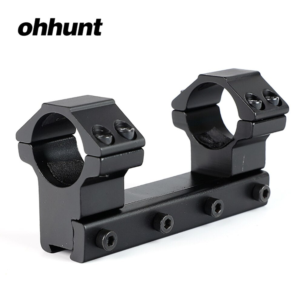 ohhunt 1 inch High Profile 11mm Dovetail Scope Ring Mounts