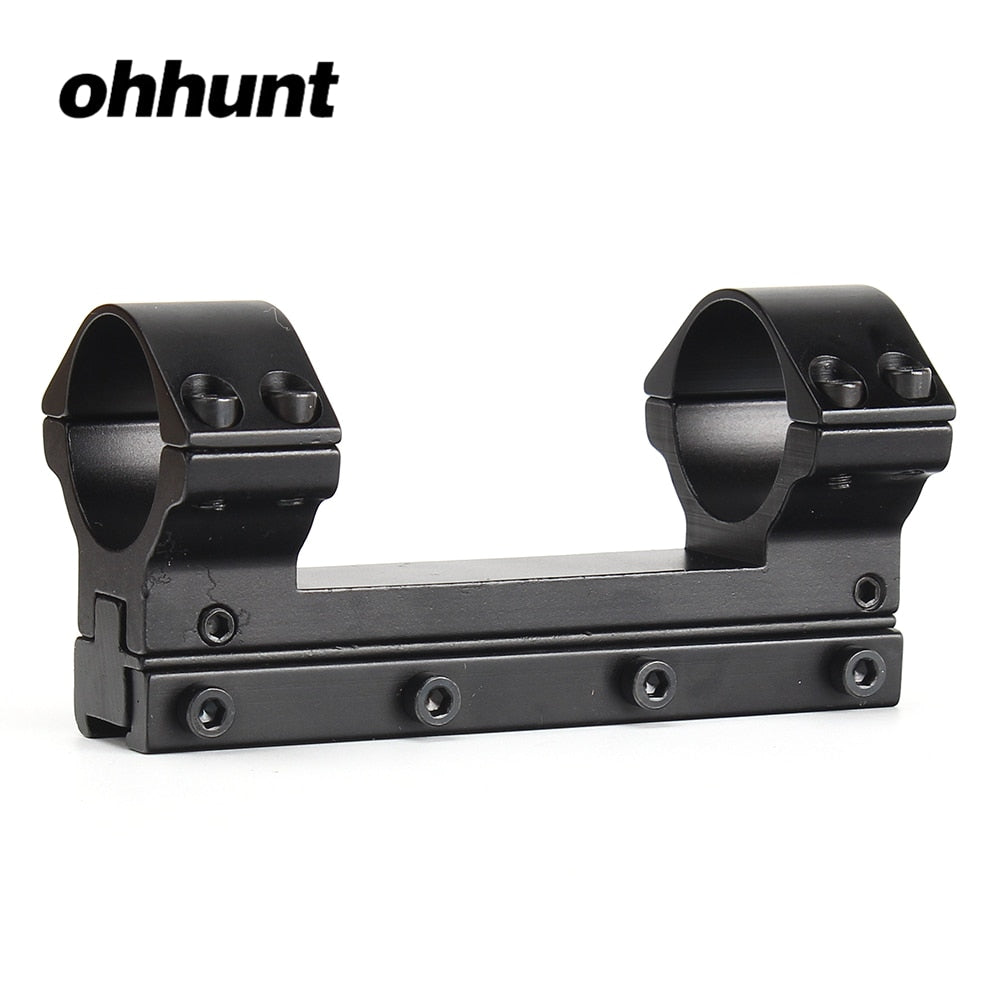 ohhunt 1 inch 30mm High Profile 11mm Dovetail Scope Rings With Windage