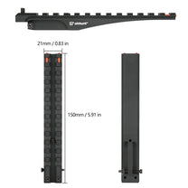 ohhunt® AK Red Dot Mount Picatinny Rail with Fiber Optic